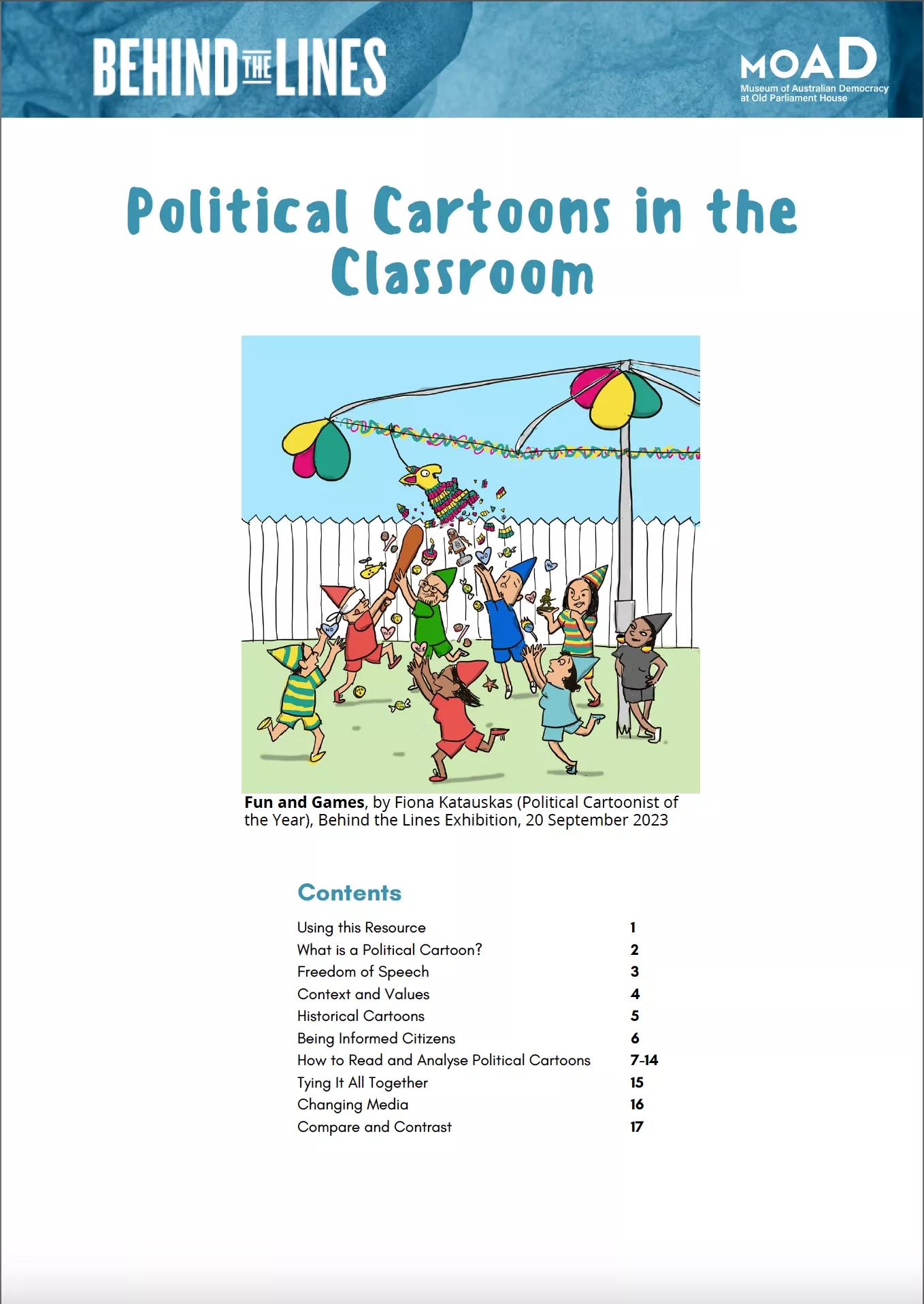 Political Cartoons - Learning Activities And Resources
