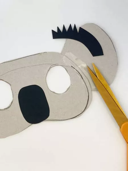 Make A Koala Mask - Play At Home