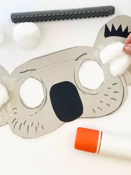 Make A Koala Mask - Play At Home