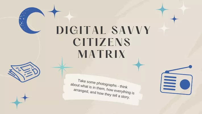 Digital Savvy Citizens - Learning Activities And Resources