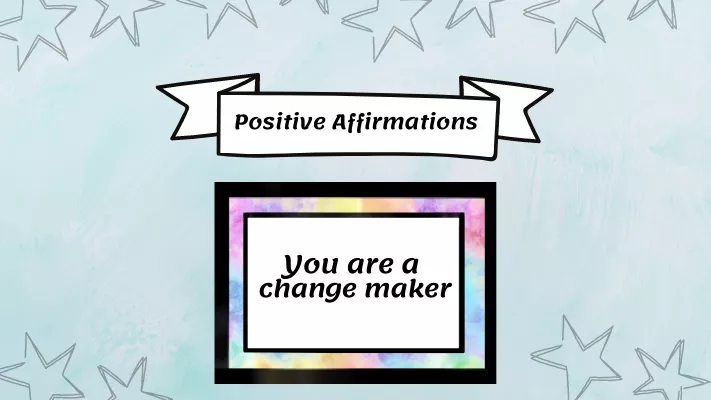 Positive Affirmations - Learning Activities And Resources